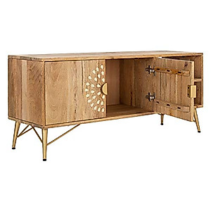 SAFAVIEH Couture Collection Wendy Natural Wood Sideboard