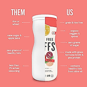 Serenity Kids 6+ Months Grain Free Puffs Toddler & Baby Snack | No Added Sugar, Gluten & Rice Free, Allergen Free | Made with Organic Cassava, Veggies, and Herbs | Tomato & Herbs | 6 Count