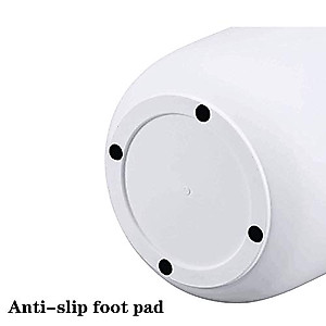 CXDTBH Smart Trash Can Waterproof Household Trash Can for Living Room Kitchen Bathroom 8L Cute Bedroom Automatic Trash Can (Color : D)