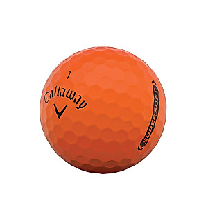 Callaway Golf Supersoft Golf Balls (2021 Version, Orange), (Pack of 12)