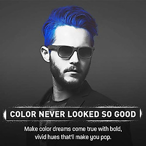 Color X-Change Semi-Permanent Hair Color, BALLISTIC BLUE