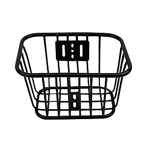 ARLVEKE Basket Compatible with Segway Ninebot KickScooter F20/F25/F30/F40/ E22/E25/ES1/ES2/E2/E2Plus/G30/G30LP/G30MAX Series Rust-Resistant Electric Scooter Front Baskets Accessories