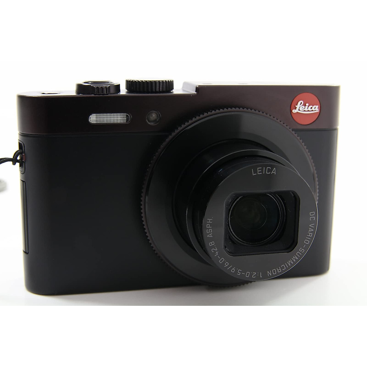 Leica 18488 C Typ112 Compact Digital Camera, 3", Dark Red