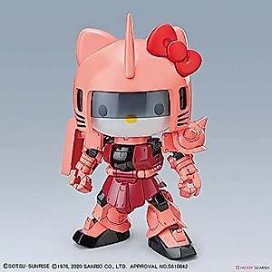 Bandai Hobby - Hello Kitty/MS-06S Char's Zaku II [SD Gundam CrossSilhouette] (2554762)