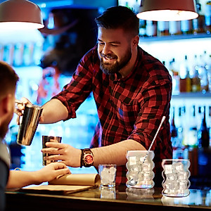 6 Pcs Creative Glass Cups Cute Ripple Shaped Vintage Drinking Glasses Ribbed Glassware Clear Aesthetic Cups Entertainment Dinnerware Glassware with Straws Set for Kitchen Coffee Juice Water Beverage