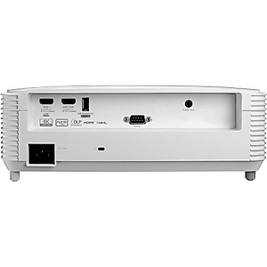 Optoma EH412x Professional 1080p Projector | 4,500 Lumens for Daytime Use in Meetings, Training and Classrooms | 15,000 Hour Lamp Life | 4K HDR Input | Built-in Speaker