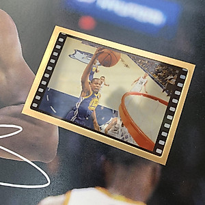 sufenvera Signed Kevin Durant Memorabilia Film Photo Collage Framed Poster,Basketball Decorations Gifts for NBA All-Star Fans 10x8 Inches