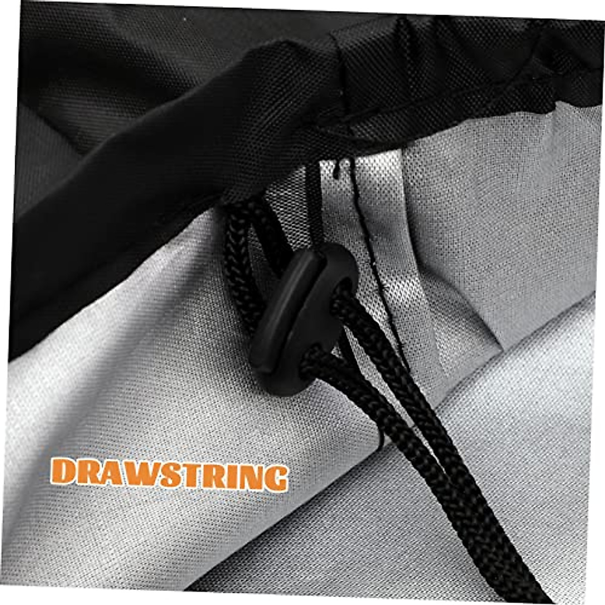 CLISPEED 4pcs Rainproof for Storage Protection Rain Cloth Stand Fireplace Cover Black Holder Fire Log Pit Rack Hoop Protector Garden Logs Duty Outdoor Oxford Heavy Covering Household Sun