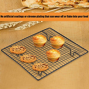 Cooling and Baking Rack,Stainless Steel Cooling and Baking Rack Nonstick Cooking Grill Tray For Cake/Bread