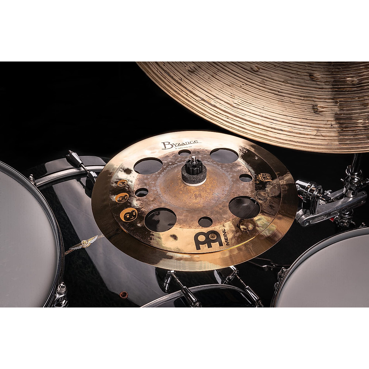 Meinl Cymbals Luke Holland 10"/12" Artist Concept Model Baby Stack Effect, 2-Year Warranty (AC