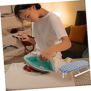 1pc Folding Ironing Board Ironing Protector Tabletop Ironing Board Iron Board Small Solid steam Iron Rest Ironing Pressing Board Travel Sleeve Ironing Rack Printing Fabric