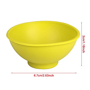 Fublazeze Mini Pinch Bowl Silicone Mini Pinch Bowl Bowl Adult/The child Mini Silicone Bowls Multicolor Pinch Bowls Heat Resistant Snack Bowls Prep and Serve Bowls Unbreakable Flexible