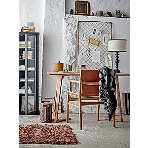 Creative Co-Op Recycled Cotton Printed Throw with Floral Pattern and Fringe