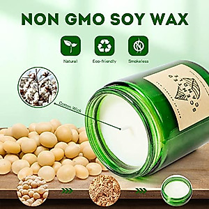 LA BELLEFÉE Scented Sachets Gift Set 14 Packs Linen Scent + Scented Candle