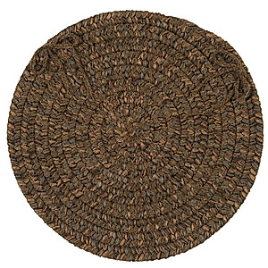 Colonial Mills HY99 Hayward Chair Pad, 15 by 15-Inch, Bark, 1-Pack