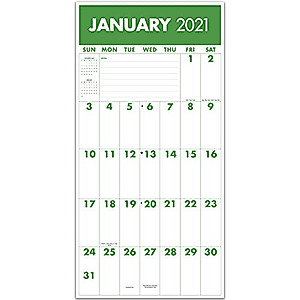 Mega-Grid 2021 Wall Calendar
