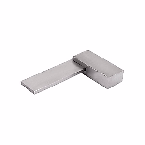 New Lon0167 63mm x Featured 40mm Metal L reliable efficacy Shaped 90 Degree Angle Try Square Ruler Measuring Tool(id:dd1 2e 67 9c7)