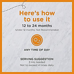 Zarbee's Baby Soothing Cough Syrup With Dark Honey; Natural Peach & Honey Flavor; 2 Fl Oz