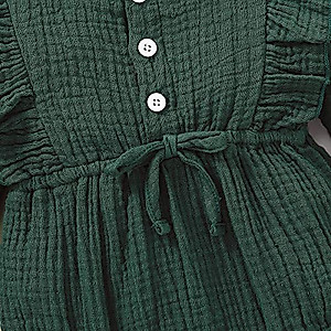 Renotemy Infant Baby Girls Pink/White Romper Fall Winter jumpsuit Girl Long Sleeve Rompers Baby Girl Clothes 0-3 Months