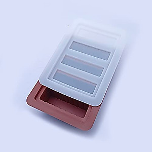 Silicone butter mold，Large Trays Butter Mold Set of 1 , BPA free premium silicone tray with lid (green)