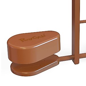 PonyCycle Pedal Pad (for Model U Size3 &4 Ride on Horse Brown, Chocolate) - Brown