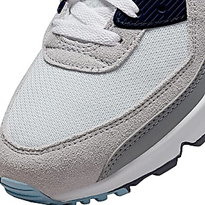 Nike Men's Air Max 90 Pure Platinum/Worn Blue (DM0029 003) - 10.5