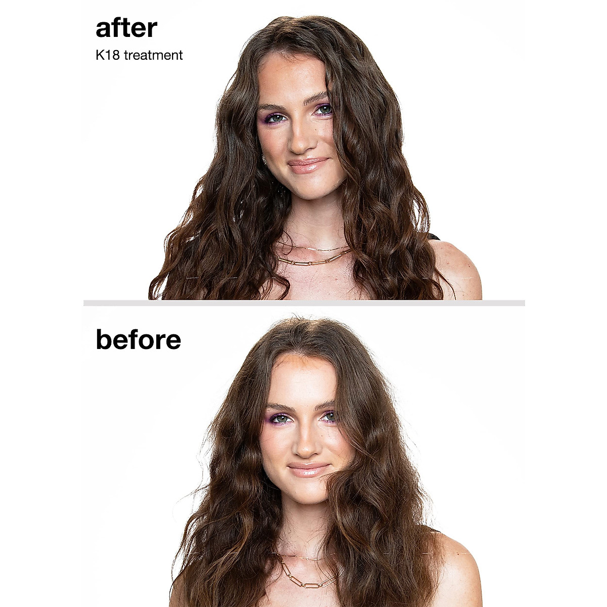 K18 Leave-In Repair Hair Mask, 4-Minute Speed Treatment, Renews Hair Damage From Color, Chemical Services Heat (1 of each 50ml & 15ml).