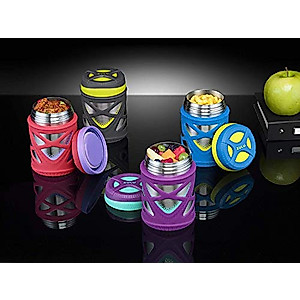 Zulu Kids Water Bottle and Canister Set - Blue