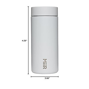 MiiR 360 Traveler, Stainless Steel Double-Wall Vacuum Insulated Tumbler - Leakproof 360 Lid for Easy Sipping on the Go; Perfect for Hot & Cold Drinks