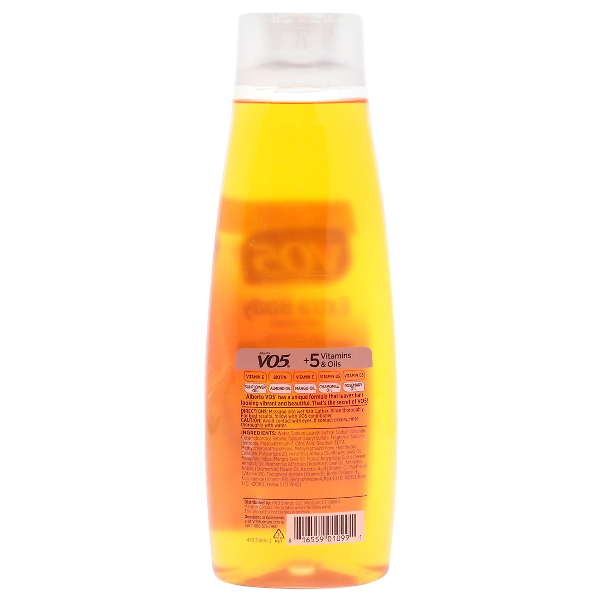 Alberto Vo5 Extra Body Shampoo, 15 Oz. (Pack of 6)