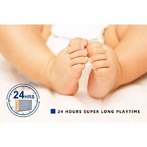 Lexenic White Noise Machine,Wooden Sleep Sound Machine with 24 Hours Playtime, 6W HD Stereo Dual Speakers and Bass with 37 Non Looping Soothing Sleep Sounds Therapy for Baby Kids Adults