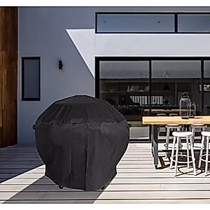 ProHome Direct Heavy Duty 600D Polyester Griddle Cover for Cuisinart 360° XL Griddle Outdoor Cooking Station,UV and Water Resistant Griddle Cover, Black