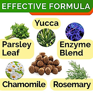 STRELLALAB No Poo Treats for Dogs - Coprophagia Stool Eating Deterrent - Digestive Enzymes - Gut Health & Immune Support - Stop Eating Poop - Bacon Flavor 120 Chews