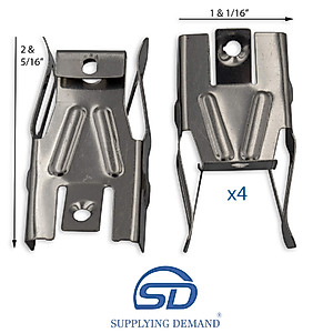 Supplying Demand 330031 5303935058 4 Pack Electric Range Top Burner Receptacle and Wire Replacement Kit