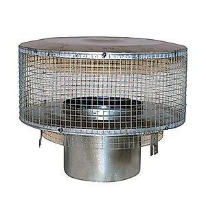 Superior RT8DMK Round Top w/Mesh Screen - Black