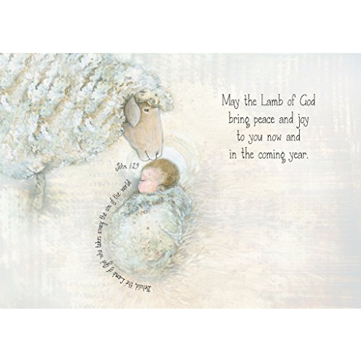 Performing Arts Full Color Inside Lamb of God 2 Stationery Paper, 52687-18