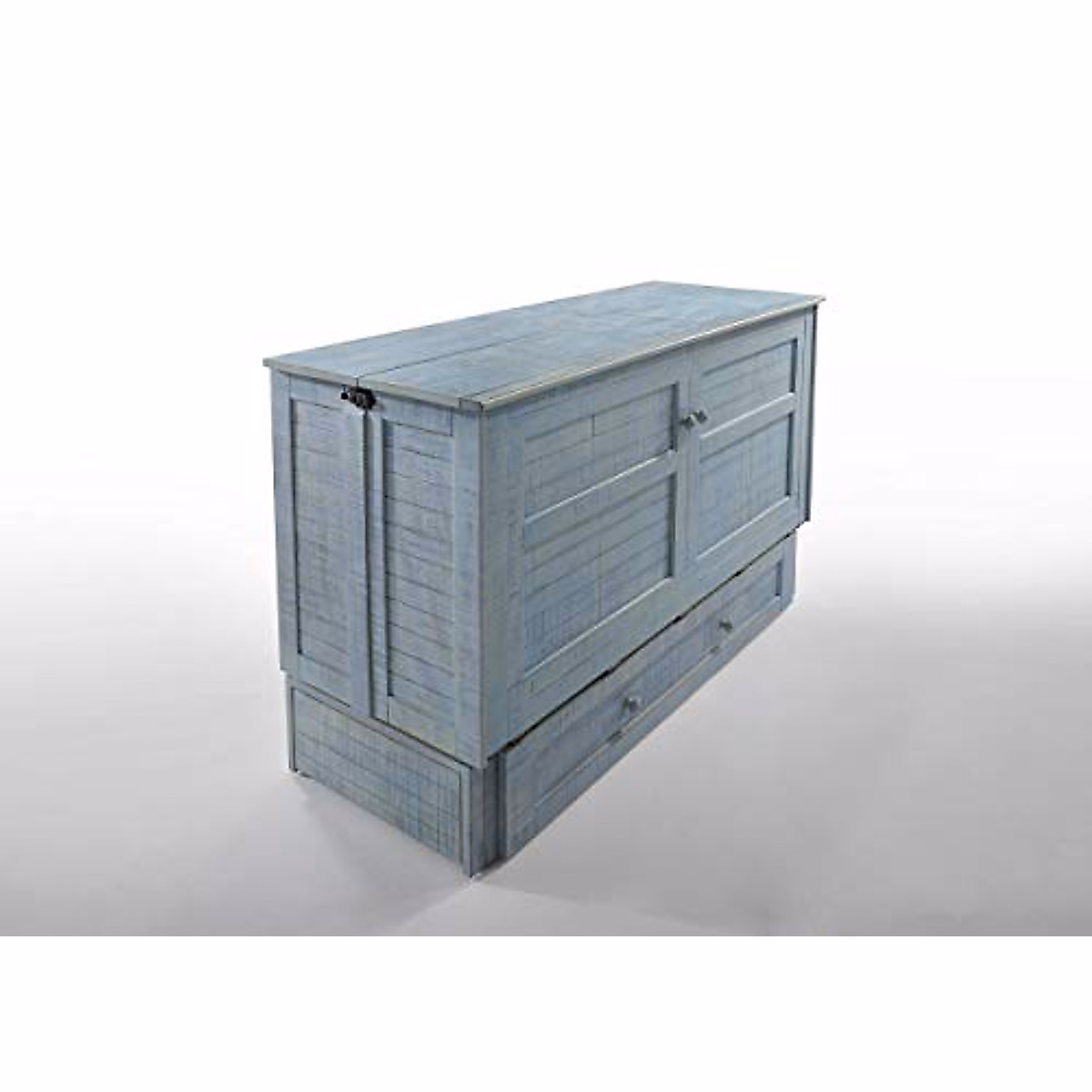 Night & Day Furniture Poppy Skye with Mattress Murphy Cabinet Bed, Queen,