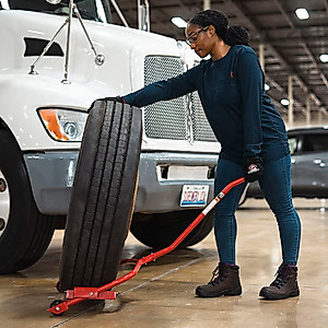 AFF Portable Truck Tire Wheel Dolly, 300 lbs Capacity, 3590A