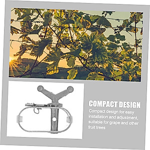 Uonlytech Tool Wire tensioner Winch Crank Metallic line Table Thermostat Clothesline Wire Kiwi Rope tensioner Small Winch Cover Clip Stretcher Outdoors Outdoor cam