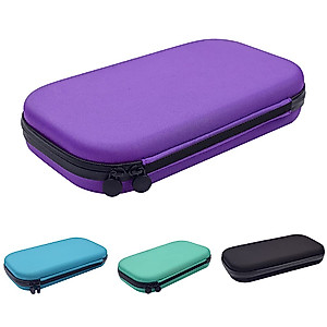 Yuhoo EVA Hard Stethoscope Case, Stethoscope Storage Box, Multi-Function EVA Carry Storage Organizer Box Bag with Extra Mesh Pockets for Small Accessories,Device NOT Included(Blue), free size