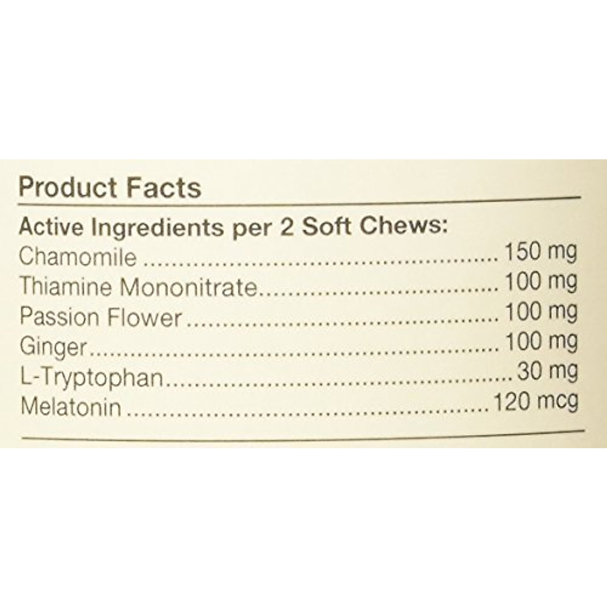 NaturVet Quiet Moments Calming Aid Plus Melatonin 180 Soft Chews 13.9OZ