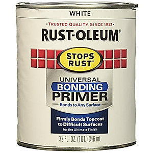 RUST-OLEUM 330494 Quart Universal Bonding Primer , white, 32 Fl Oz (Pack of 1)
