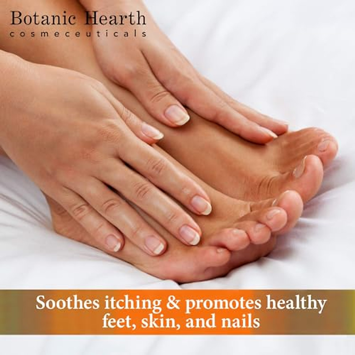 Botanic Hearth Tea Tree Body Wash with British Rose Extract, Helps with Nails, Athletes Foot, Ringworms, Jock Itch & Acne, Soothes Itching & Promotes Healthy Skin and Feet, 16 fl oz