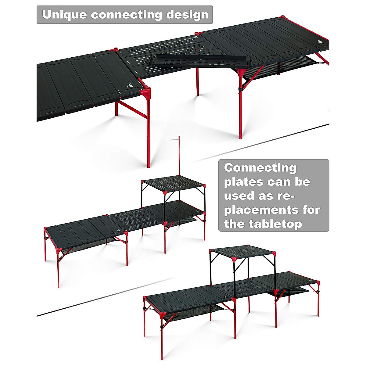 iClimb 1 Pack Connecting Plates Extendable Table (NOT Table)