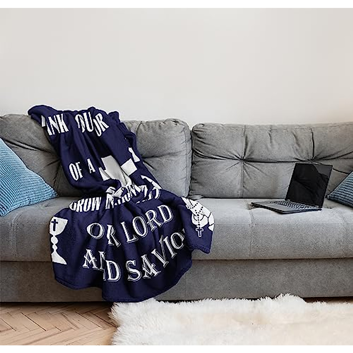 Muxuten Pastor Appreciation Gifts Blanket 60"X50" - Pastor Gifts for Men - Gifts for Pastor - Christian Gifts for Men - Inspirational Pastor Gifts for Men - Birthday Religious Gift Ideas for Pastor