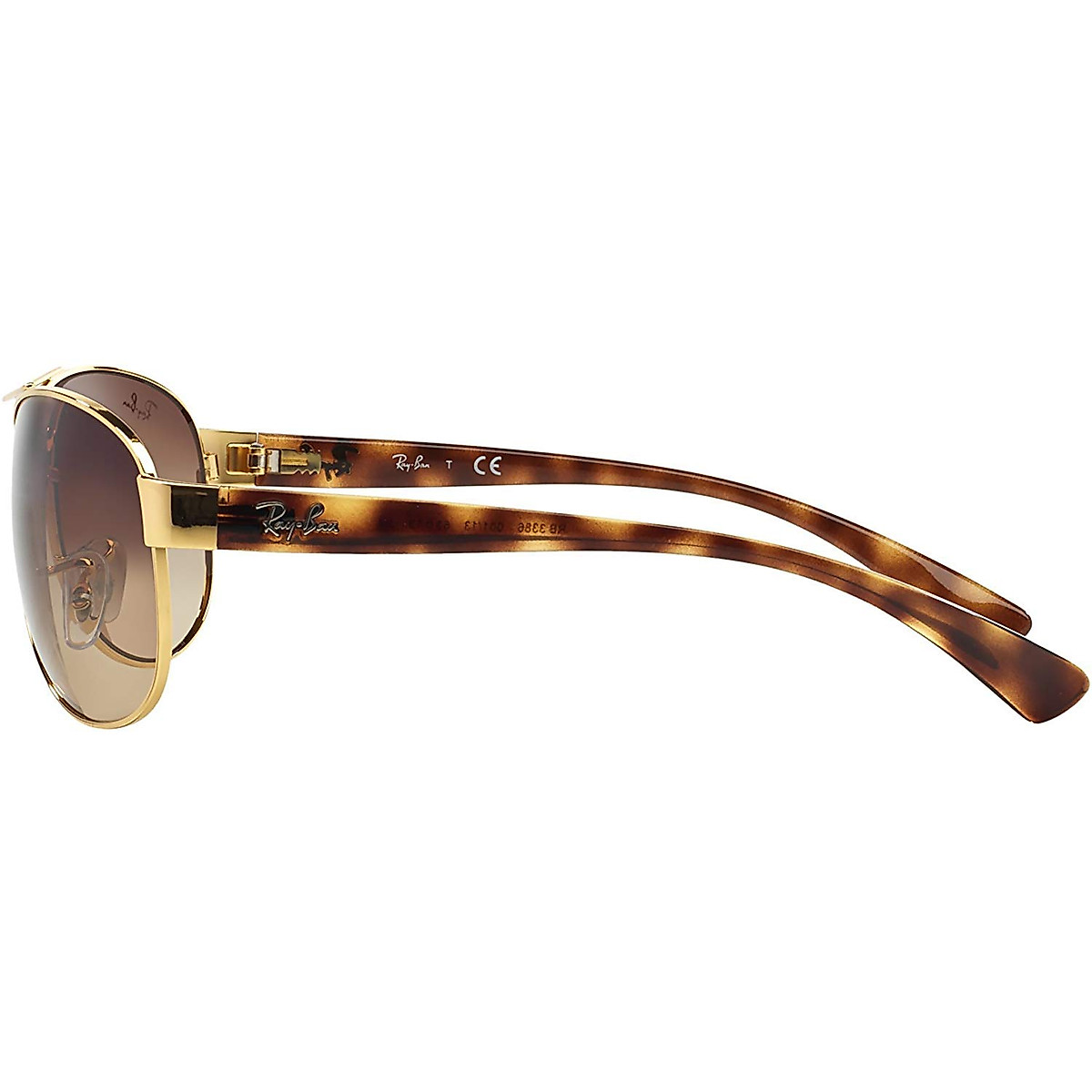 Ray-Ban Sunglasses - RB3386 / Frame: Gold Lens: Brown Gradient (63mm)