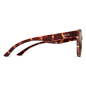 SMITH Caper Lifestyle Sunglasses - Matte Tortoise | Chromapop Polarized Brown