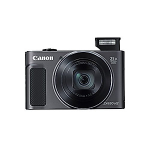 Canon PowerShot SX620 Digital Camera w/25x Optical Zoom - Wi-Fi & NFC Enabled (Black)