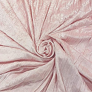 Sweet Jojo Designs Pink Fabric Memory Memo Photo Bulletin Board - Solid Light Blush Crinkle Crushed Velvet Luxurious Elegant Princess Boho Shabby Chic Luxury Glam High End Boutique for Lace Collection