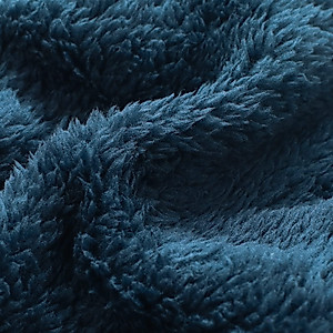 Fitwarm Dog Fuzzy Fleece Pajamas, Dog Winter Clothes for Small Dogs Girl, Pet Jumpsuit, Doggy Apparel, Purple, Large